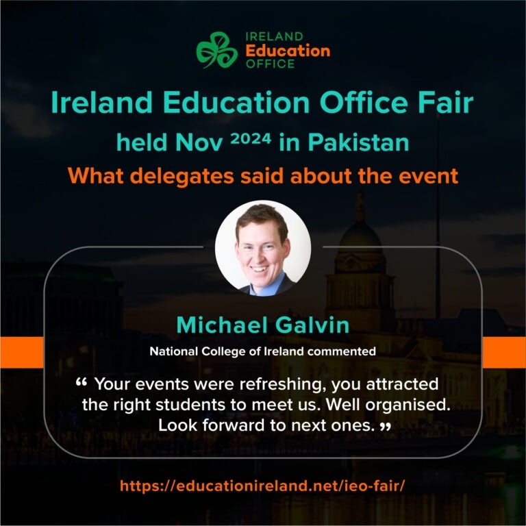 IEO Fair – Education Ireland